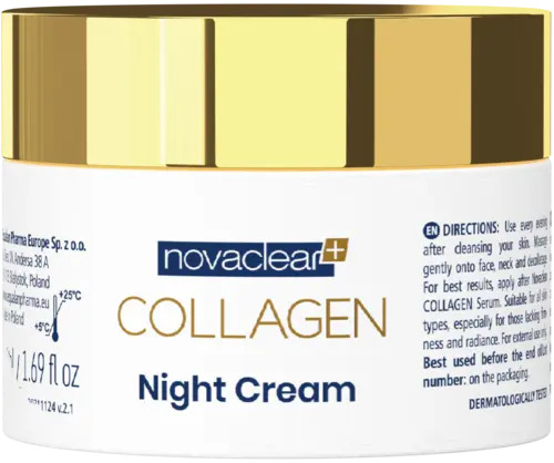 Крем ночной NOVACLEAR Collagen, 50 мл купить в Минске и РБ - КРАВТ