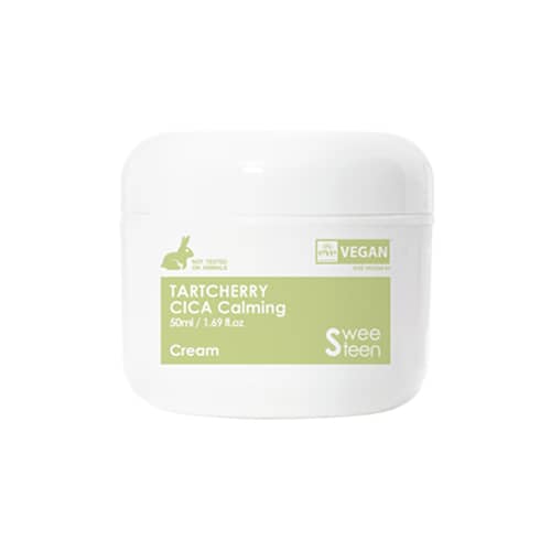 Успокаивающий крем для лица SWEETEEN Tartcherry Cica Calming Cream, 50 ...